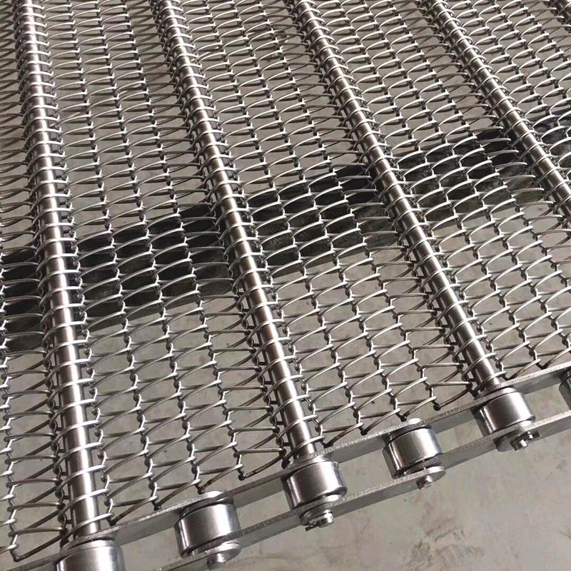 Chain Driven Wire Mesh Belt